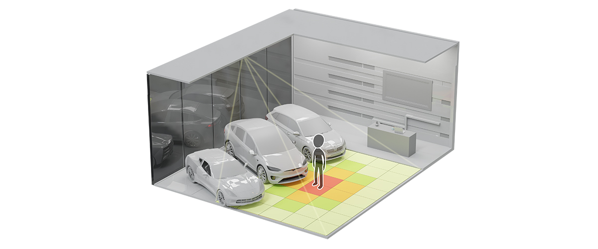 Grid-EYE Application: Temperature gradient for position tracking and ...